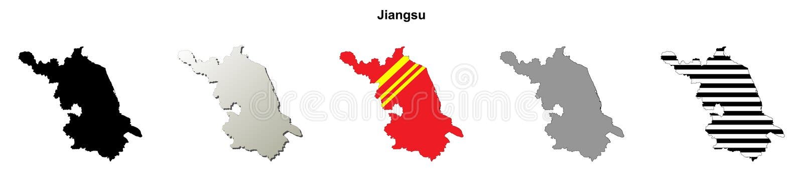 Map Jiangsu Province China Japan Stock Photos - Free & Royalty-Free ...
