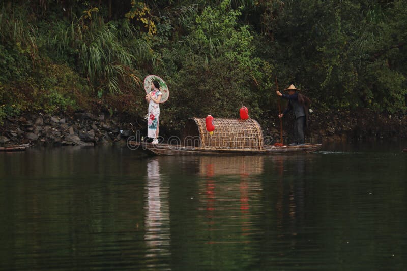 Jiangxi scenery editorial image. Image of beautiful - 133897545