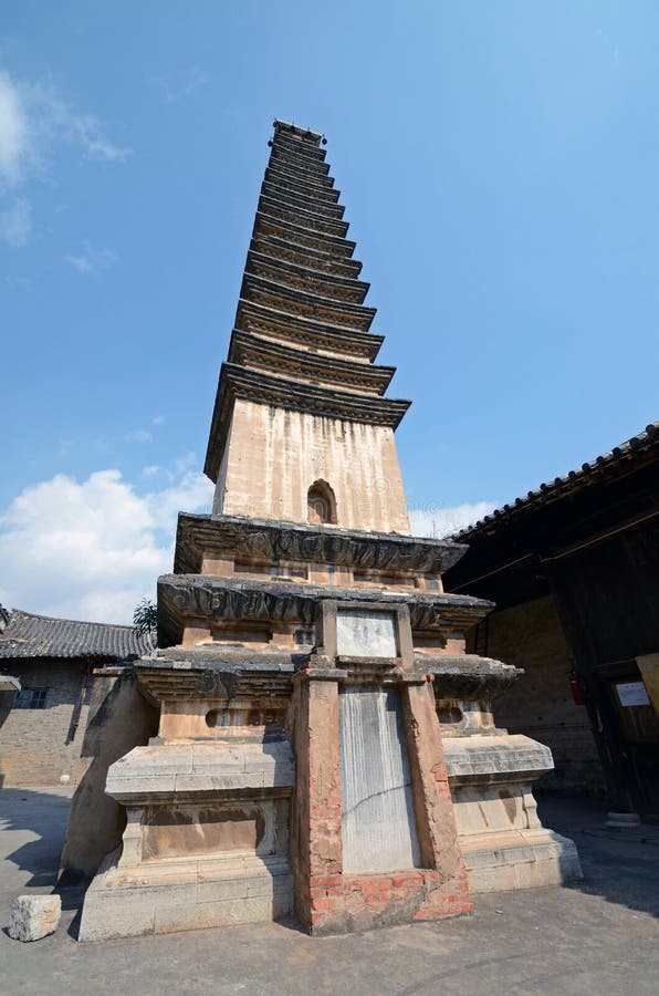 Jianshui Ancient Town stock photo. Image of china, architecture - 24000478