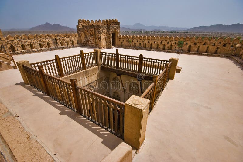 Jibreen Fort stock image. Image of fort, history, historic - 20009753