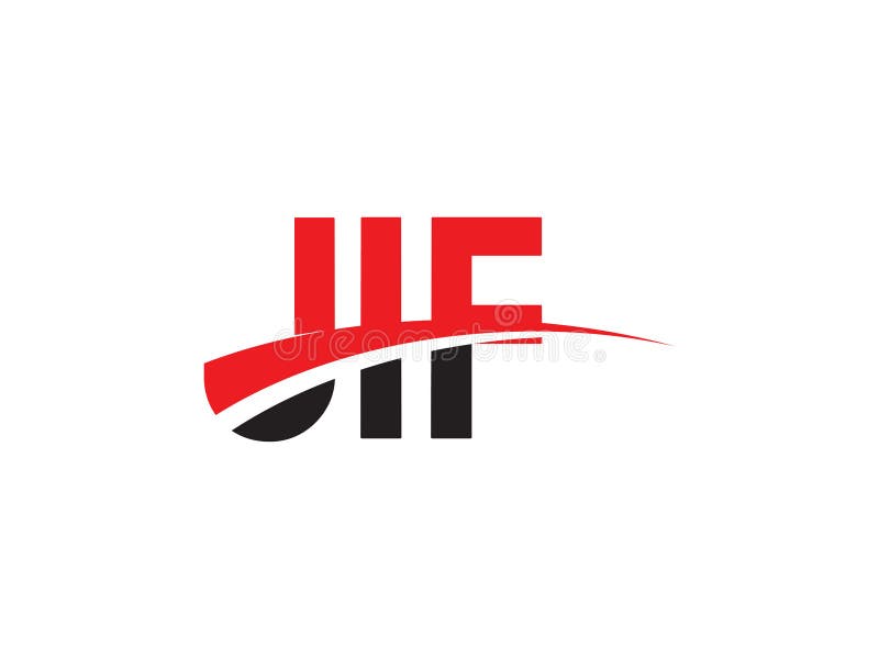 JIF Letter Initial Logo Design Vector Illustration Stock Vector ...