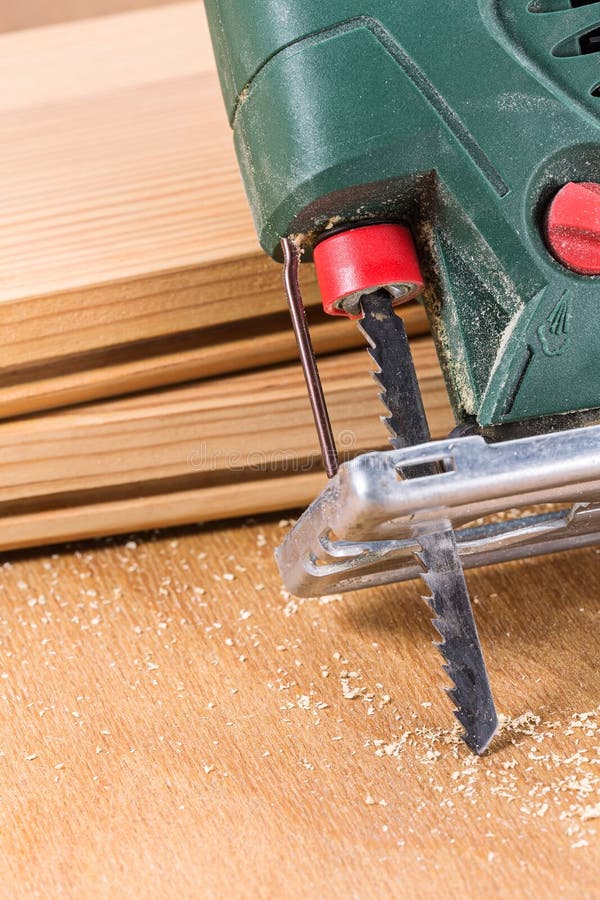 Electric fret saw stock image. Image of carpentry, built - 5401291