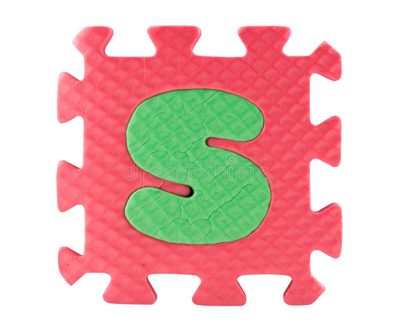 Jigsaw box with alphabet stock image. Image of white - 59504567