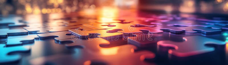 Jigsaw Collaboration, a Dazzling Hologram of Interconnected Jigsaw ...