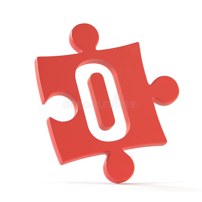 Puzzle Jigsaw Number Zero 0 3d Stock Illustrations – 13 Puzzle Jigsaw ...
