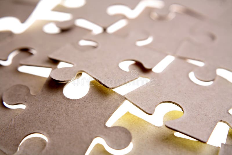 Jigsaw puzzle stock photo. Image of concept, together - 8445656