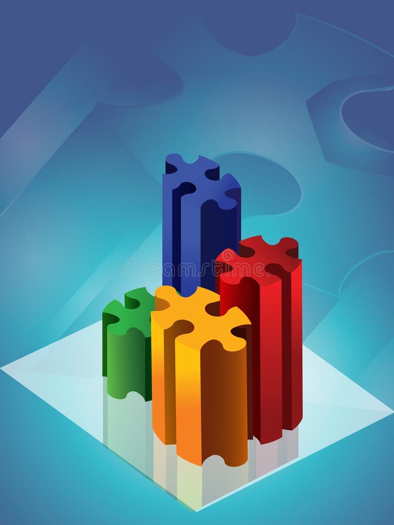 Jigsaw Connect Stock Illustrations – 38,699 Jigsaw Connect Stock ...