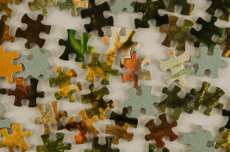 Jigsaw puzzle Background stock photo. Image of object - 145622236