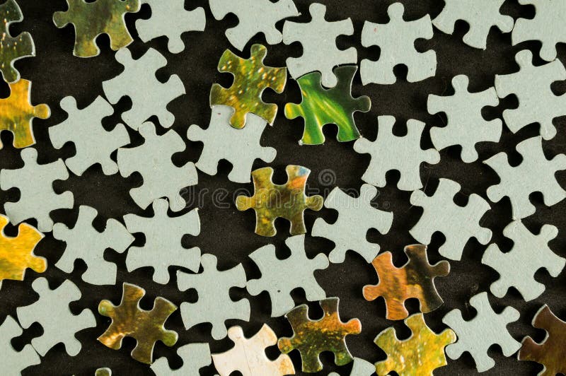 Jigsaw puzzle Background stock photo. Image of shape - 171626732