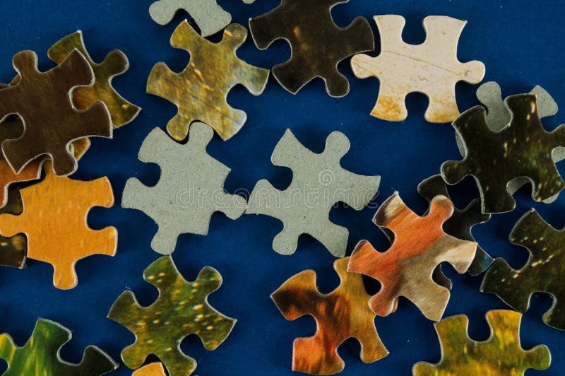 Jigsaw puzzle Background stock photo. Image of missing - 226033378