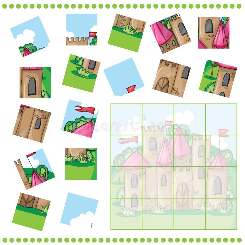 Jigsaw Puzzle Game for Children with Penguin on Ice Background Stock ... Jigsaw Puzzle Game for Children with Penguin on Ice Background Stock ...