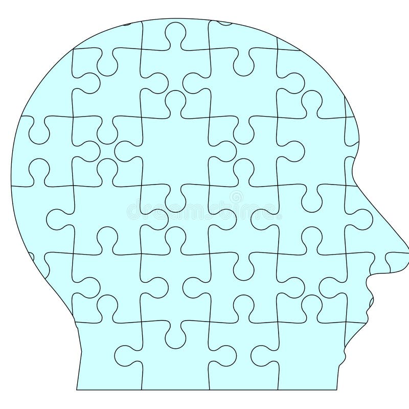 Puzzle Human Body Vector Format Stock Vector - Illustration of artwork ...