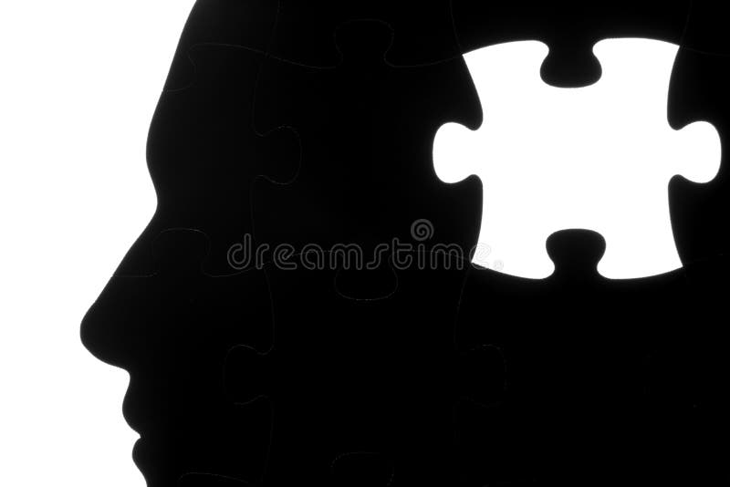 Jigsaw puzzle human head stock photo. Image of search - 38998570