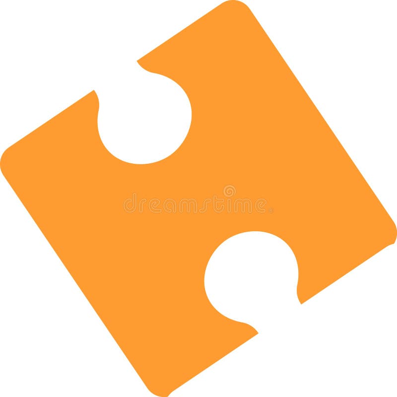 Jigsaw Puzzle Piece Icon stock vector. Illustration of match - 371041787
