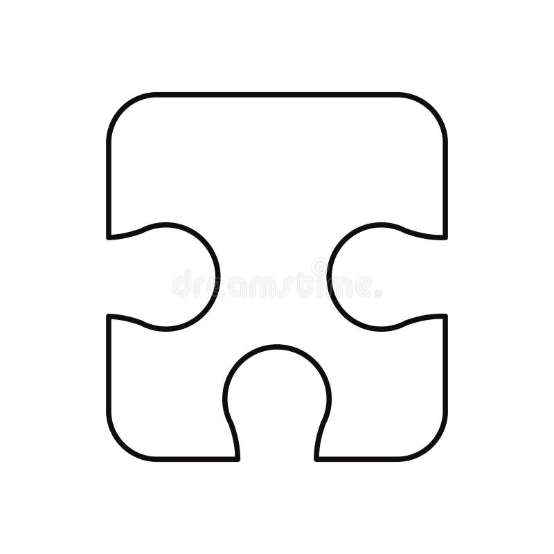 Jigsaw puzzle piece stock illustration. Illustration of vector - 143303758 Jigsaw puzzle piece stock illustration. Illustration of vector - 143303758