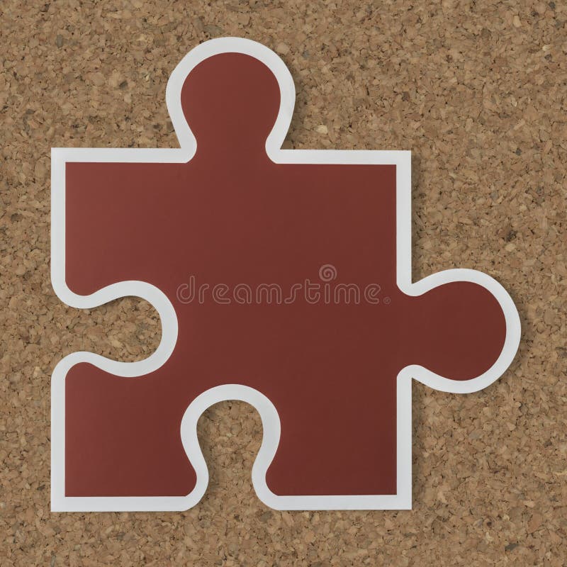 Jigsaw Puzzle Piece Strategy Icon Stock Photo - Image of puzzle ...