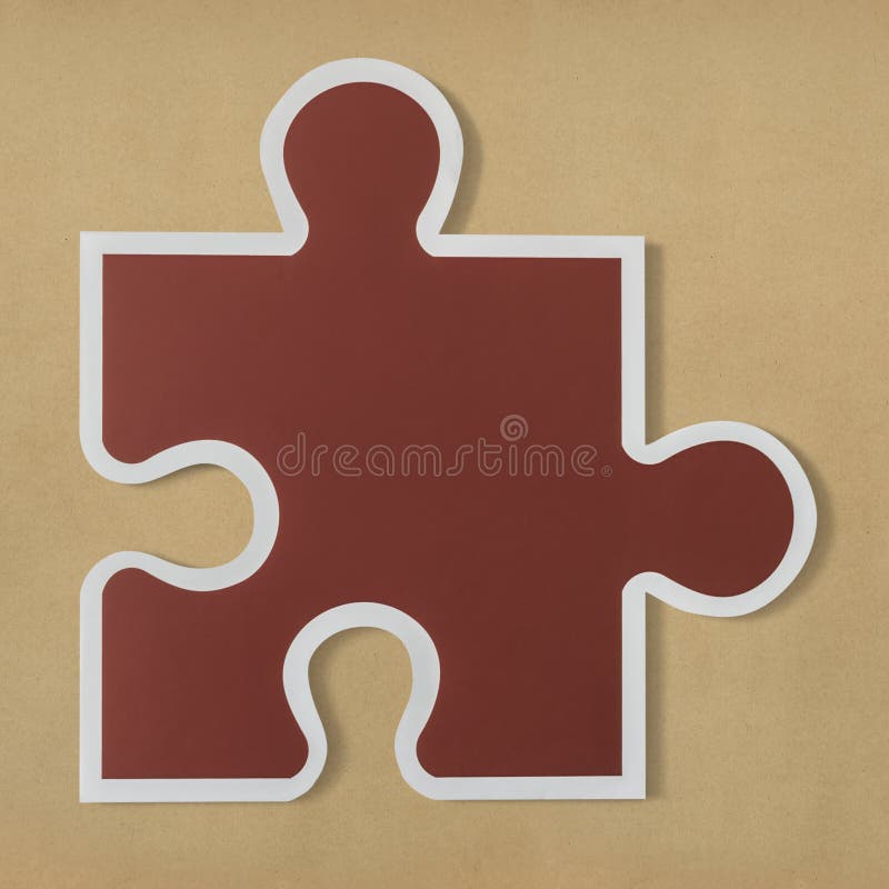 Jigsaw Puzzle Piece Strategy Icon Stock Illustration - Illustration of ...