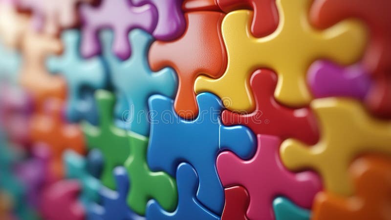 Jigsaw Puzzle Colors Stock Illustrations – 3,117 Jigsaw Puzzle Colors ...