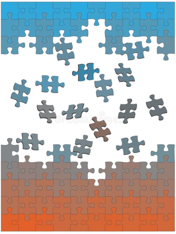 Puzzle Pieces Stock Illustrations – 55,653 Puzzle Pieces Stock ...