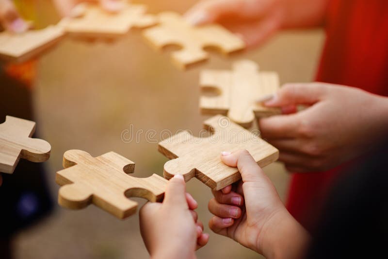 Strength in Unity. Human Hands and American Flags, Convey Powerful ...