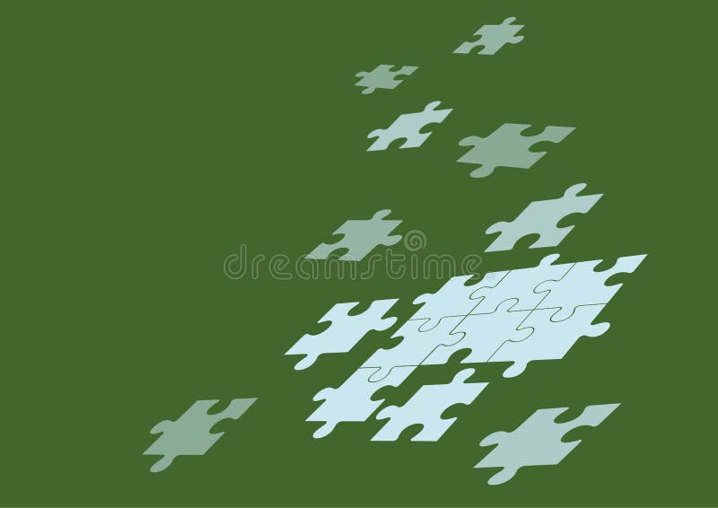 Merging Puzzle Stock Illustrations – 158 Merging Puzzle Stock ...
