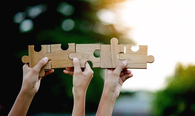 Puzzle Pieces Important Components Good Work Energy, Connection ...