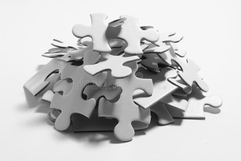 Jigsaw Puzzle Pieces stock photo. Image of leisure, join - 54950146