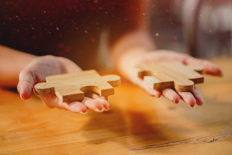 Puzzle Pieces, Wooden Jigsaw, Unity, Building Blocks and Teamwork ...