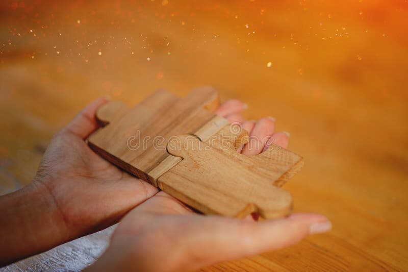 Puzzle Pieces, Wooden Jigsaw, Unity, Building Blocks and Teamwork ...