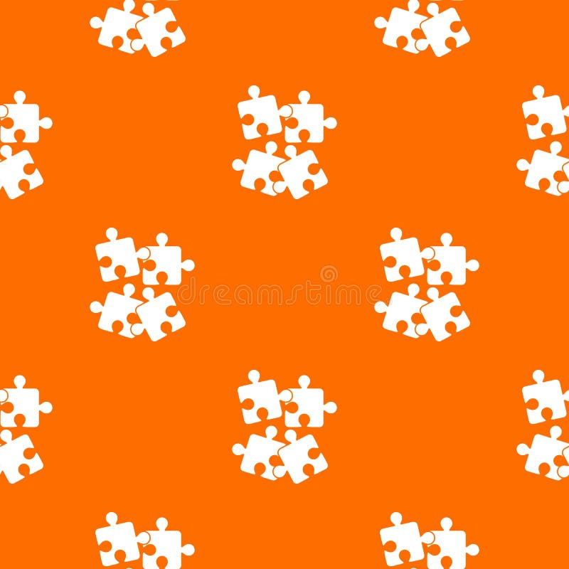 Jigsaw Puzzles Pattern Seamless Stock Vector - Illustration of ...