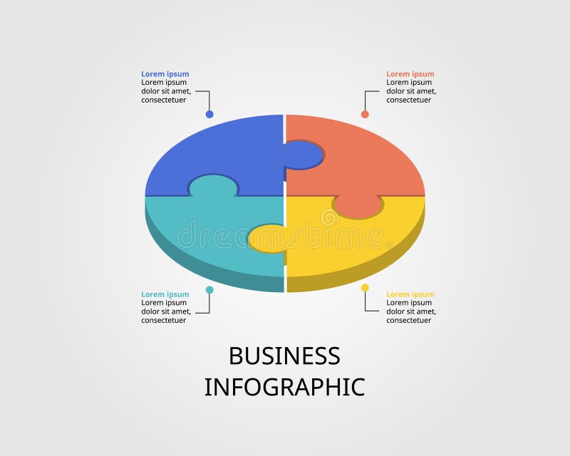Jigsaw Template with Number for Infographic for Presentation for 11 ...