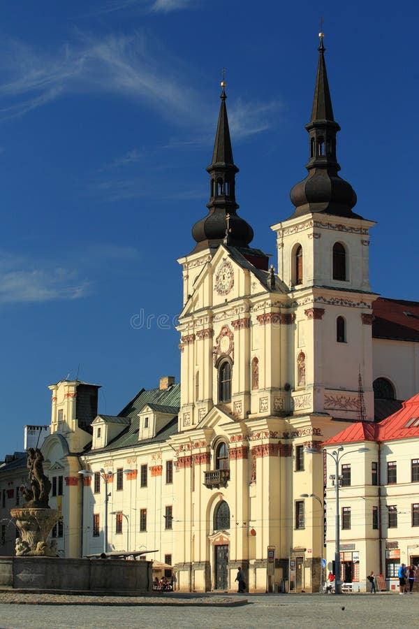 Jihlava - Saint James Church Stock Photo - Image of spire, gothic: 24872808