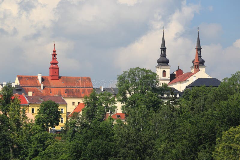 Jihlava - Saint James Church Stock Photo - Image of spire, gothic: 24872808