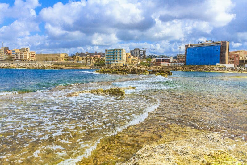 Ville de Jijel image stock éditorial. Image du jijel - 35205479