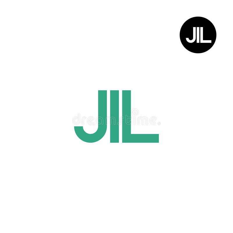 JIL Logo Letter Monogram Design Stock Vector - Illustration of initials ...