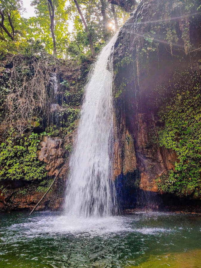 Jim Corbett Waterfall Ramnagar UTTARAKHAND Stock Image - Image of ...