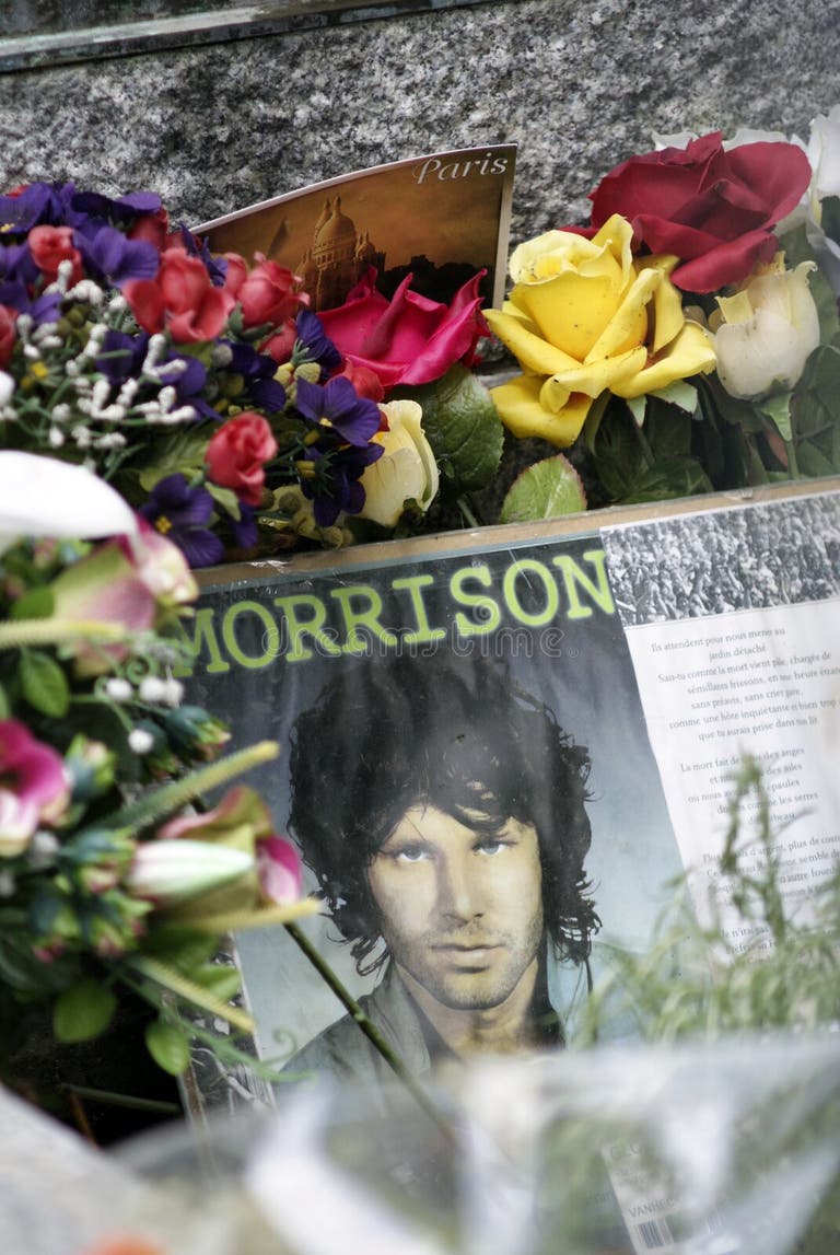 Jim Morrison Grave Stock Photos - Free & Royalty-Free Stock Photos from ...