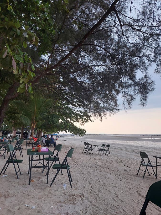 Jimbaran Beach Lite at Pasir Padi Beach Part 2 Stock Image - Image of ...