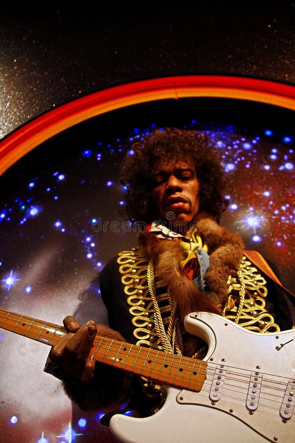 Jimi Hendrix As James Marshall Hendrix Famous Guitarlist, Madame ... Jimi Hendrix As James Marshall Hendrix Famous Guitarlist, Madame ...