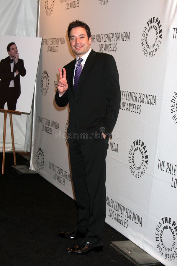Jimmy Fallon editorial photography. Image of paleyfest - 38017992