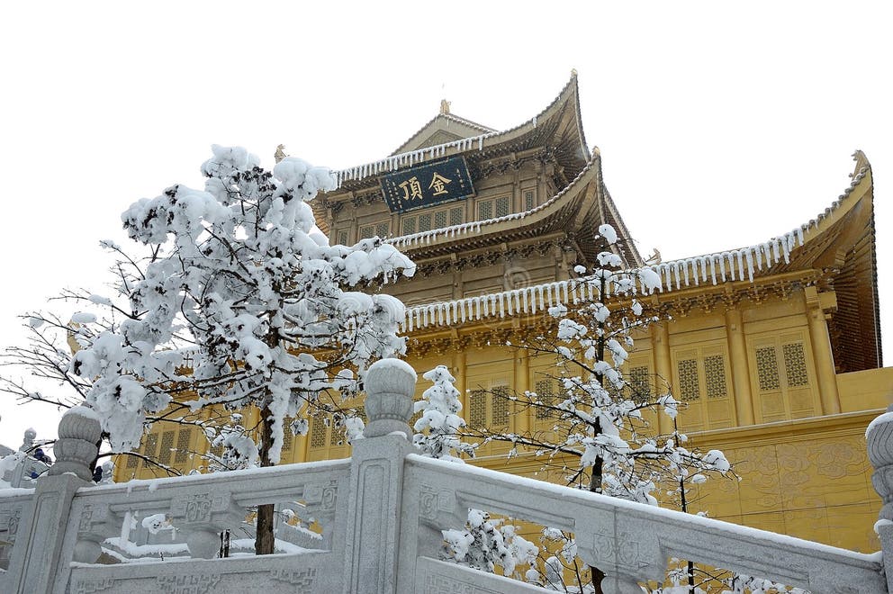 Jinding temple stock image. Image of natural, architecture - 12349721