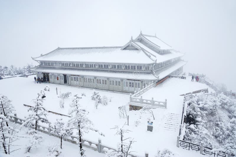Jinding Temple and Puxian Buddha of MT.Emei Editorial Photography ...