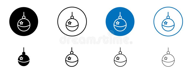 Jingle bell icon vector stock vector. Illustration of bell - 348077897
