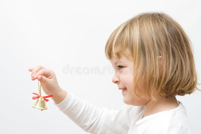 Jingle bells stock photo. Image of bell, celebration, girls - 7187288