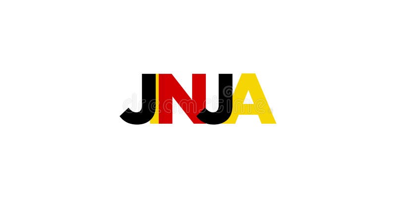 Jinja in the Uganda Emblem. the Design Features a Geometric Style ...