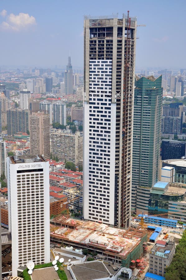 Jinling Hotel, Nanjing, China Editorial Photography - Image of modern ...