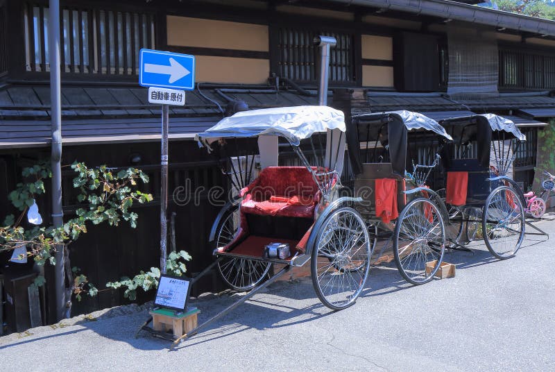 Japanese Traditional Rickshaw Editorial Image - Image of icon ...