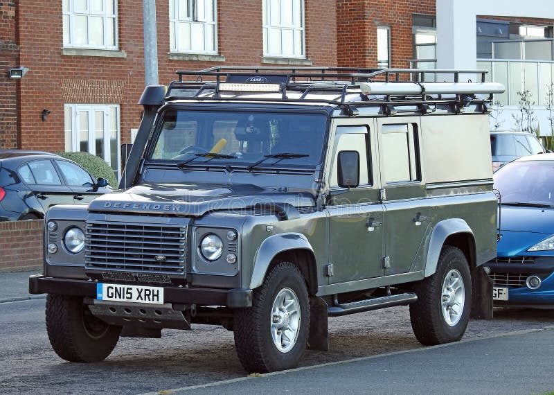 Jipe Do Defensor De Land Rover Imagem de Stock Editorial - Imagem de ...