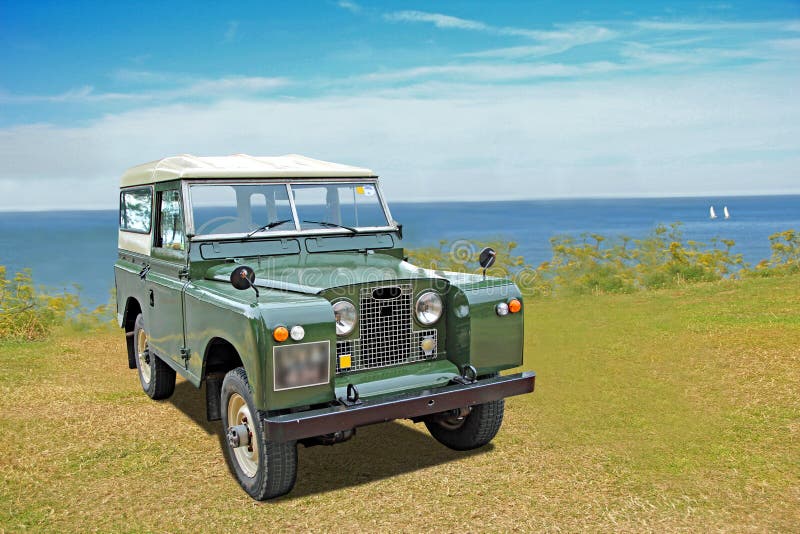 Jipe Do Defensor De Land Rover Imagem de Stock Editorial - Imagem de ...