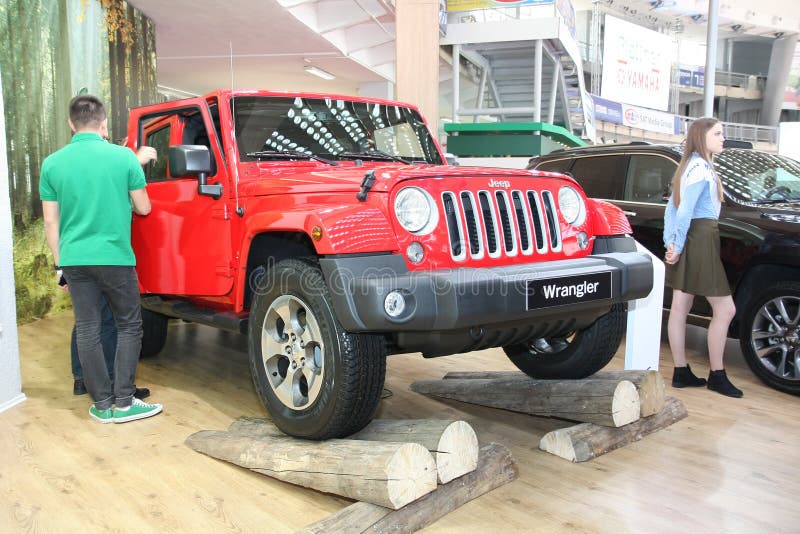 Jipe No Car Show De Belgrado Imagem de Stock Editorial - Imagem de ...